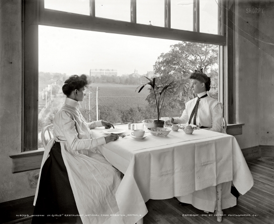 "A Working Lunch" :: Vintage Photography / Framed Photos / Poster Art