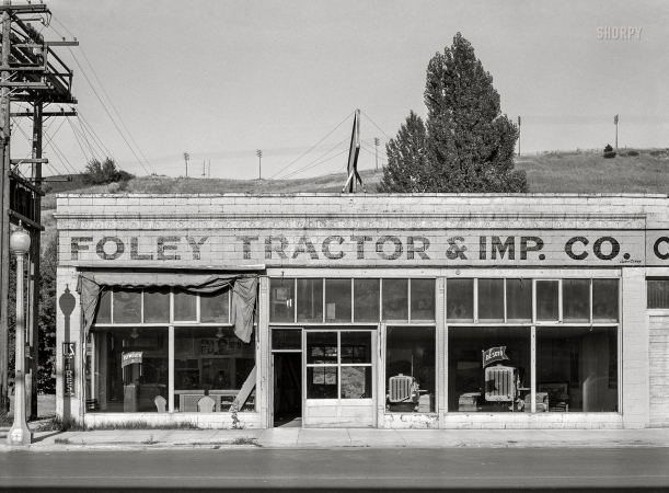 "Tractor & Imp." :: Vintage Photography / Framed Photos / Poster Art