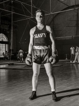 "Annapolis Pugilist" :: Vintage Photography / Framed Photos / Poster Art