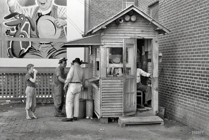 "The Car Shack" :: Vintage Photography / Framed Photos / Poster Art